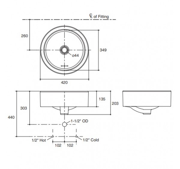 Kohler Chalice Vessel Lavatory