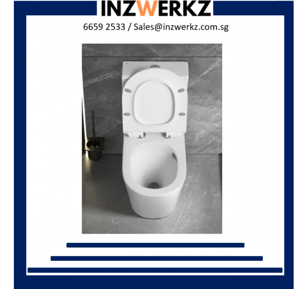 EACO T933 Tornado Flush Rimless WC Free Installation