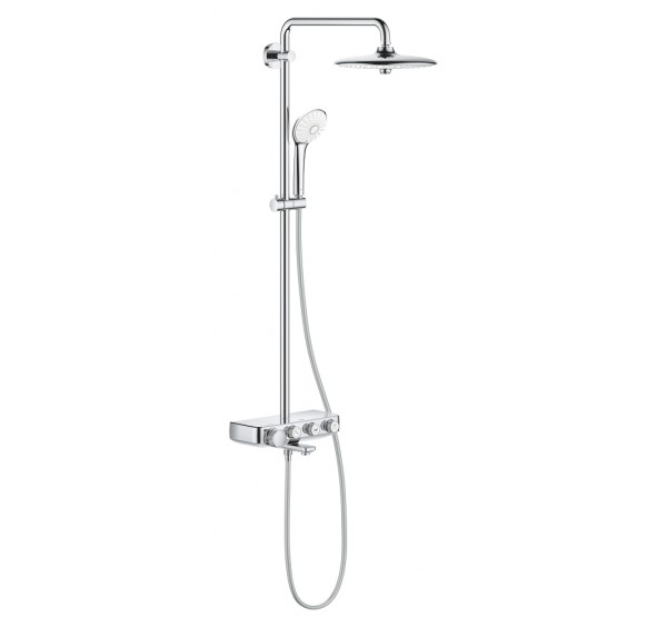 Grohe 26608000 Euphoria SmartControl 260 Shower System Thermostatic ...
