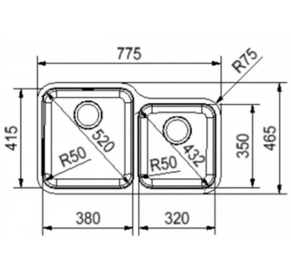 Franke BCX 120-38/32